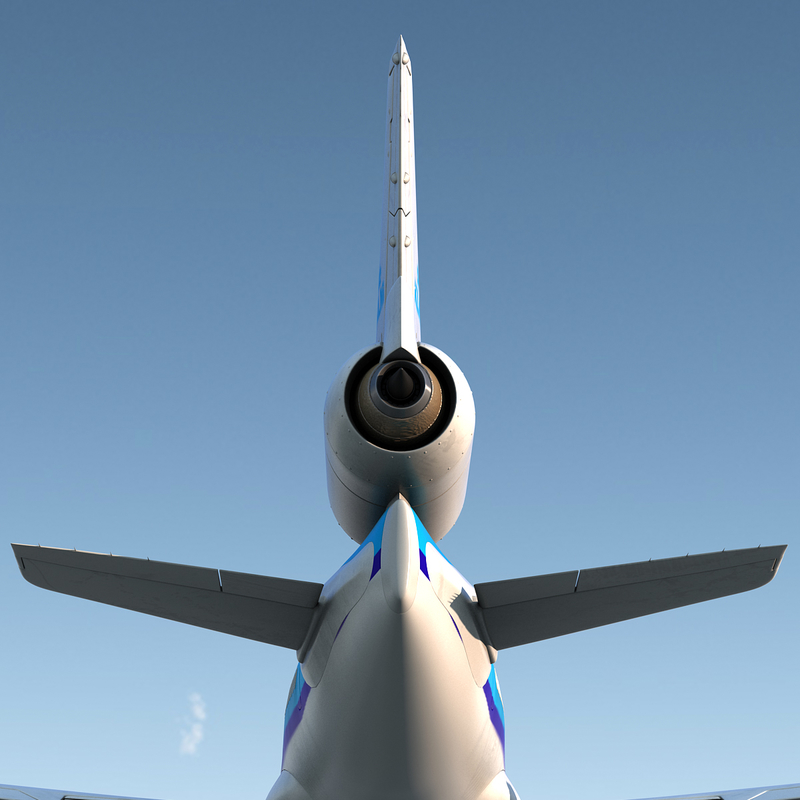 mcdonnell douglas md-11 3d model