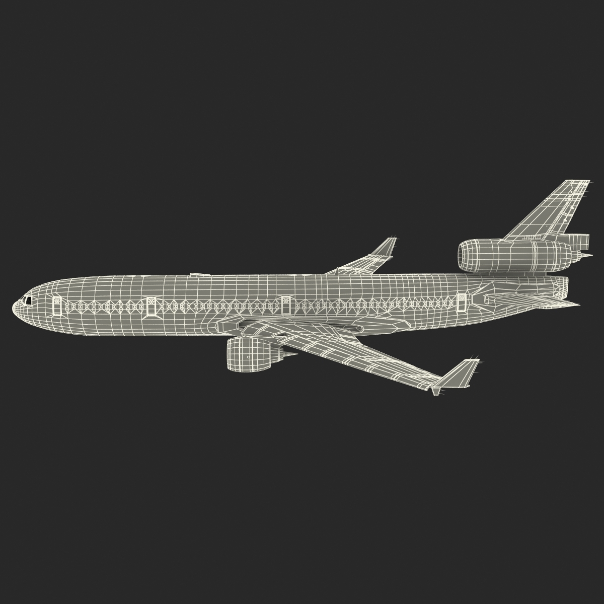 mcdonnell douglas md-11 3d model
