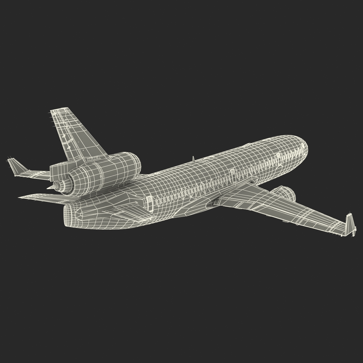 mcdonnell douglas md-11 3d model