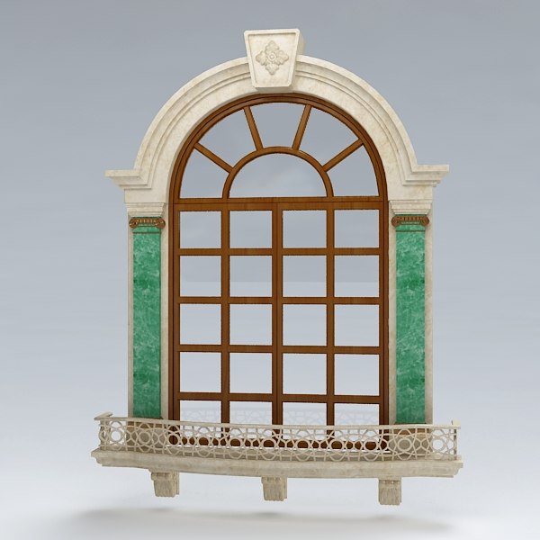 window 3d model