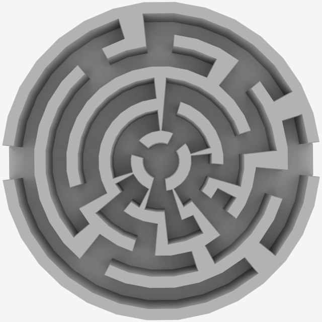 circle labyrinth 3d 3ds