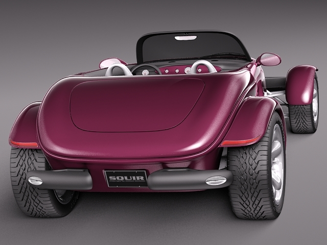 plymouth prowler concept 1993 3d model