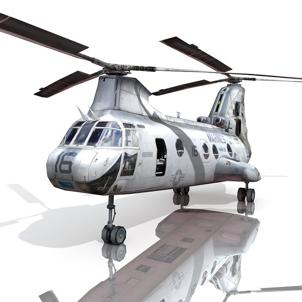 3d ch-46 sea knight