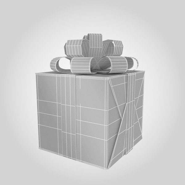 gift box model