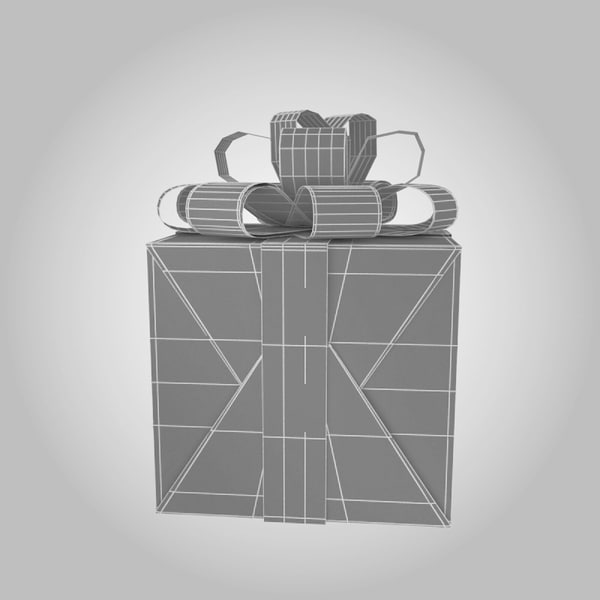 gift box model