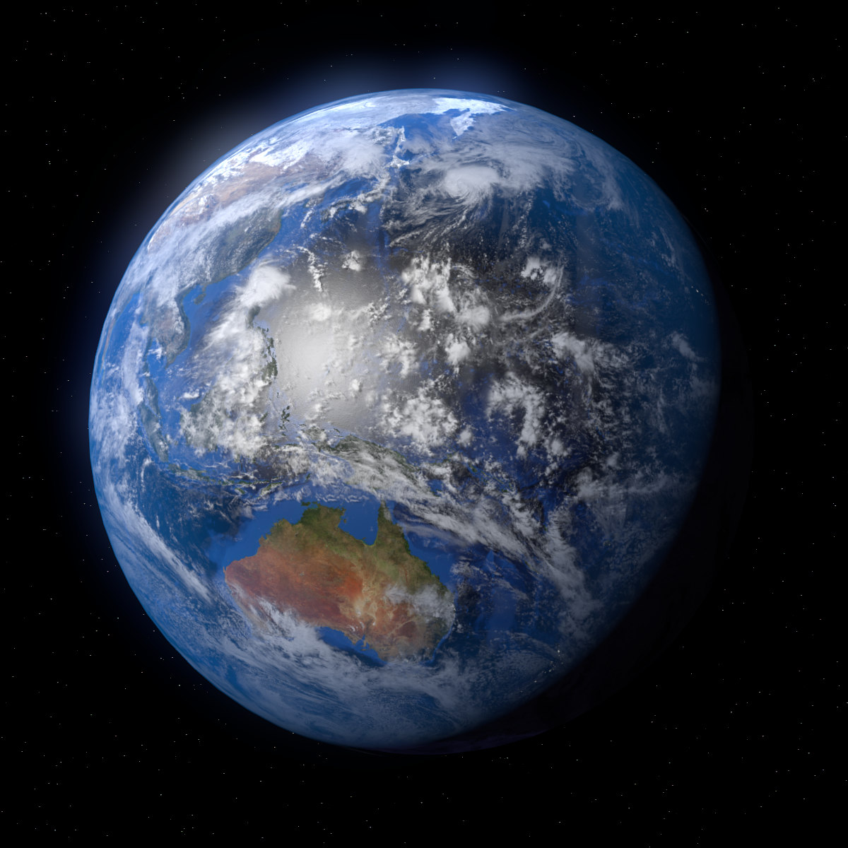 3ds max earth