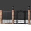 3ds max wrought iron gate