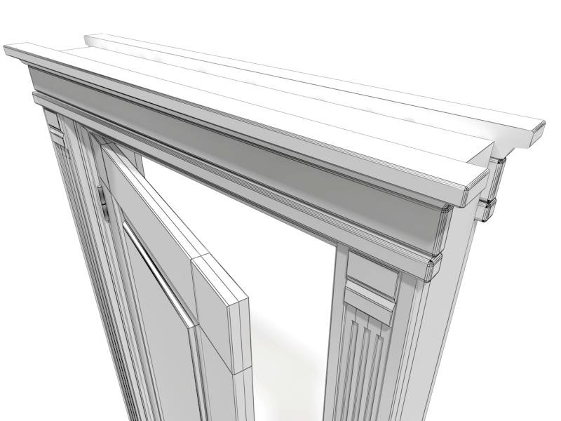 Classic Swing Door 1 3d 3ds