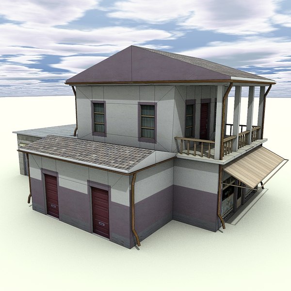 free building s 3d model