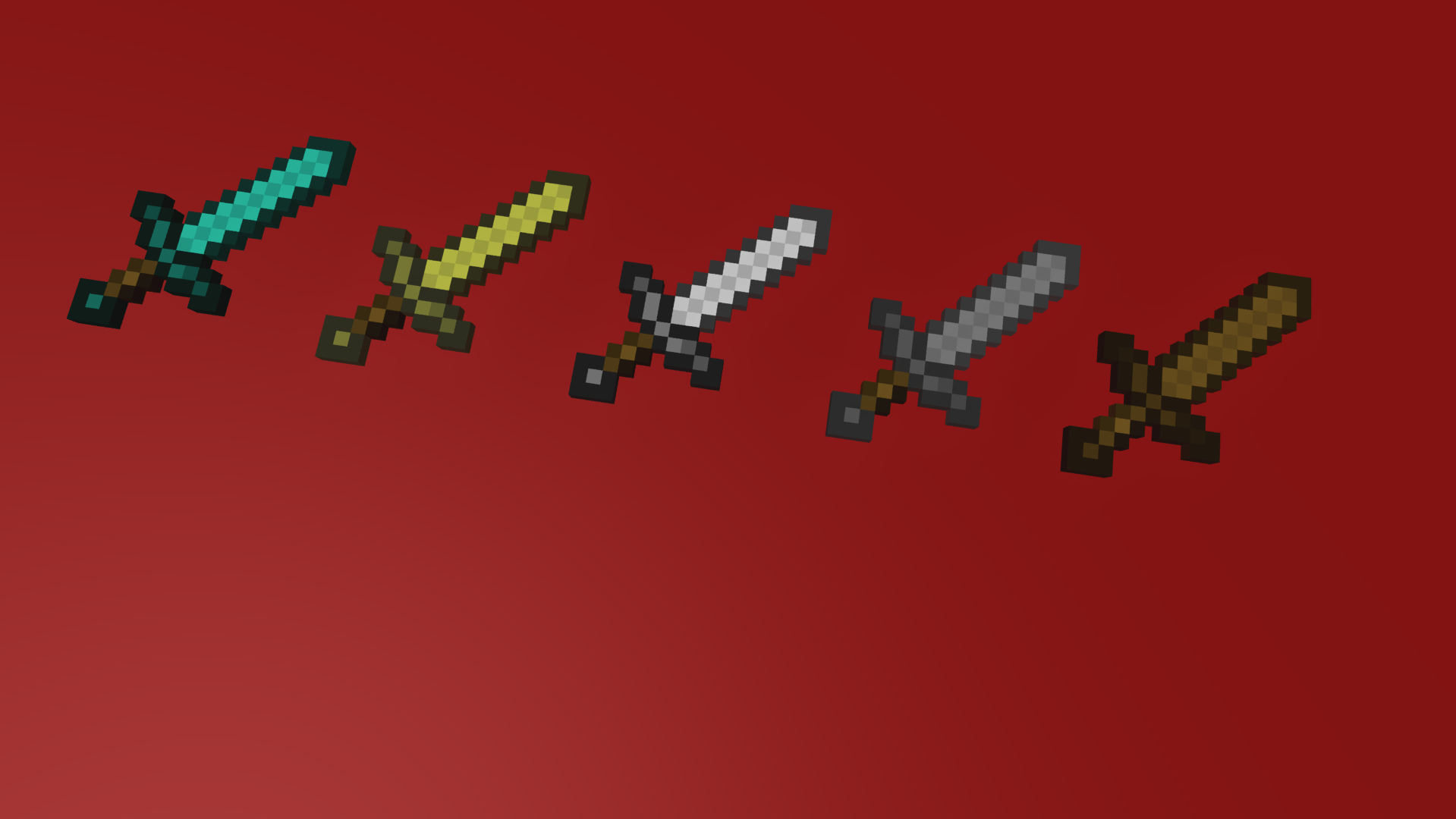 3d model sword minecraft
