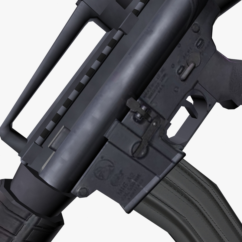 free m16 m16a4 a4 3d model