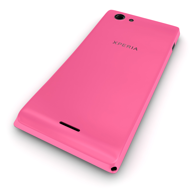 3d model of sony xperia j pink