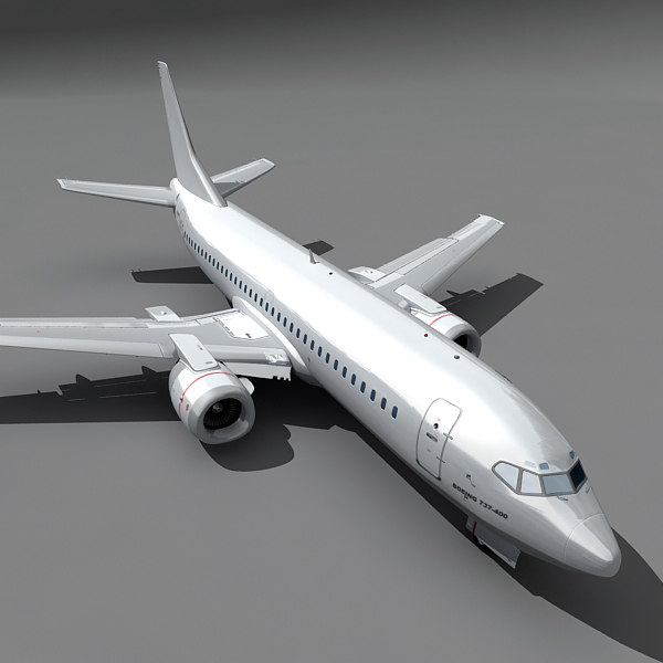 3d model boeing 737-300