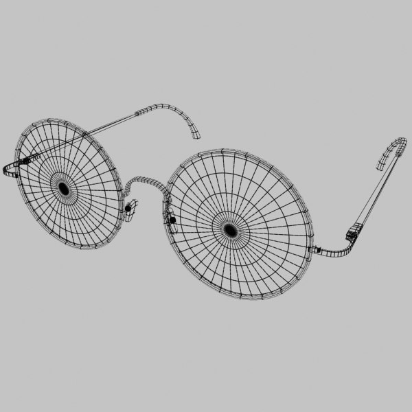 glasses eyeglasses 3d model