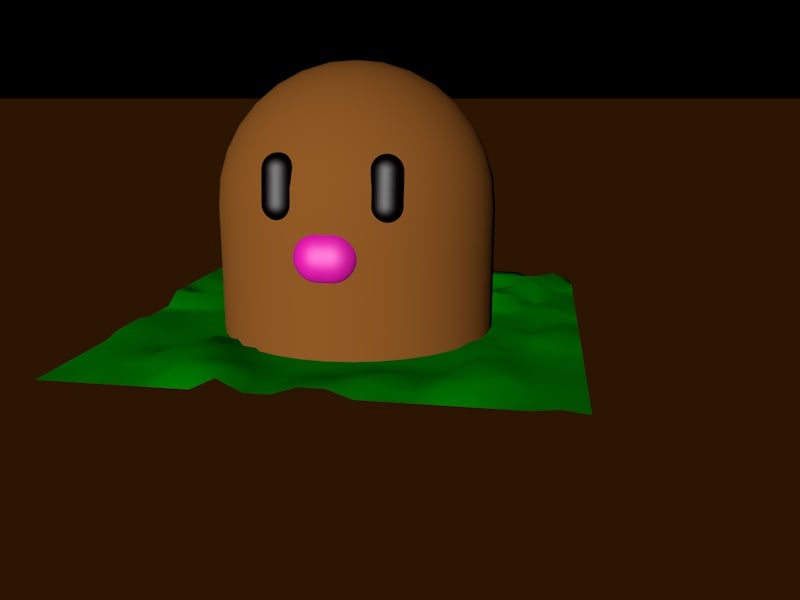 3d diglett pokemon