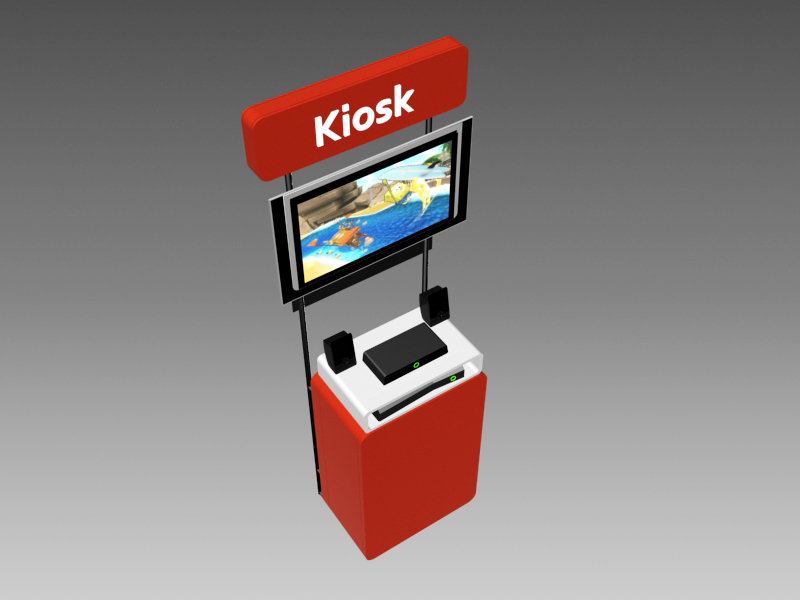 3d kiosk gaming