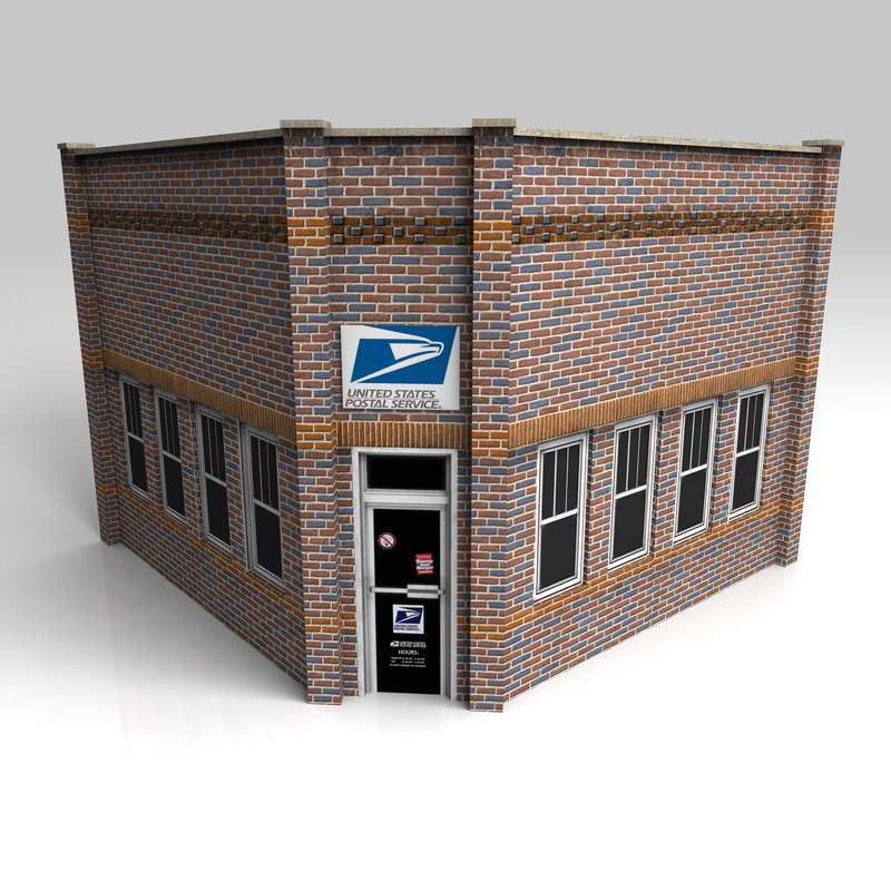 3d model post office