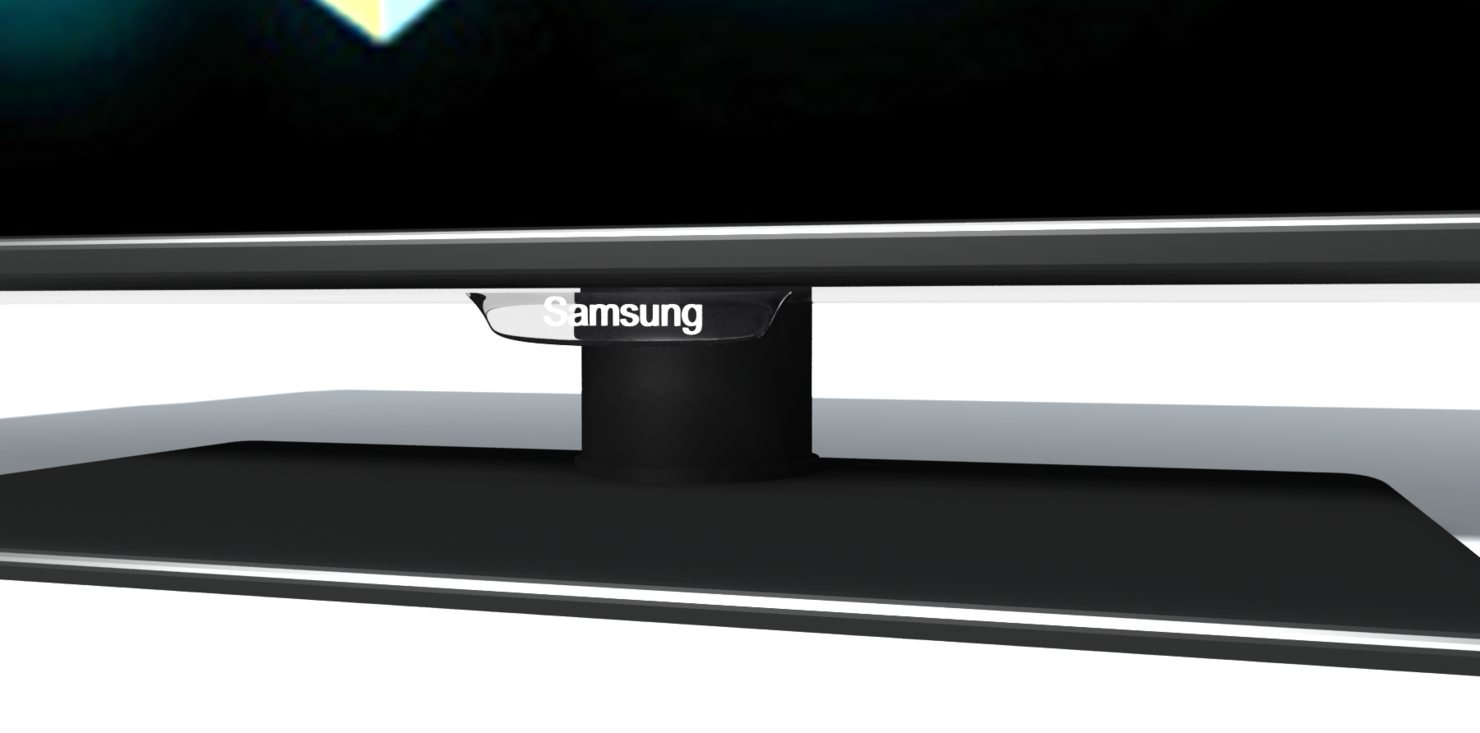 samsung smart tv 3d model