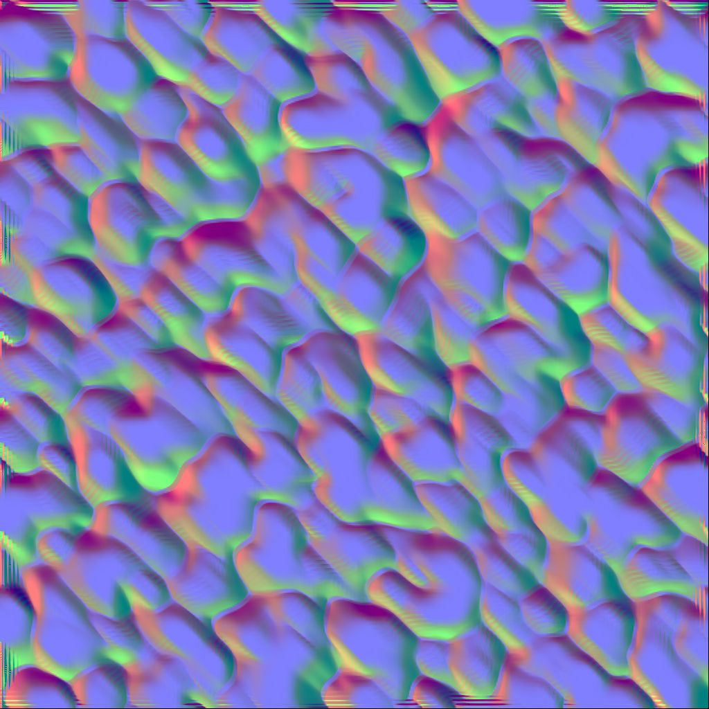 3d model of desert dune