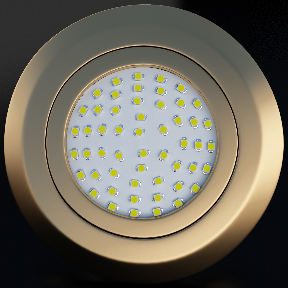3ds max point led light