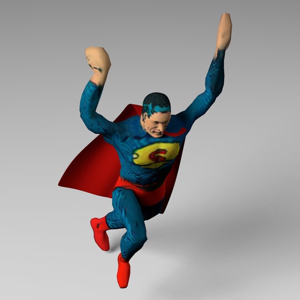 3D Superman Models | TurboSquid