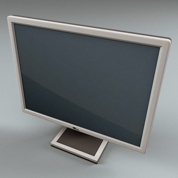 3d model of pc computer monitor