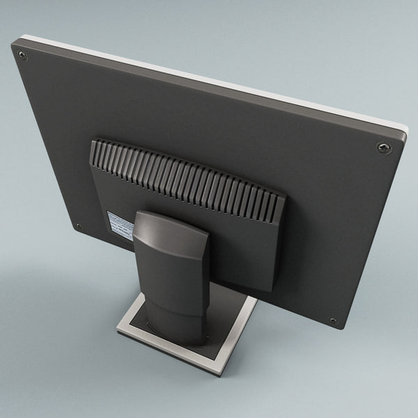 3d model of pc computer monitor
