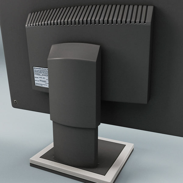 3d model of pc computer monitor