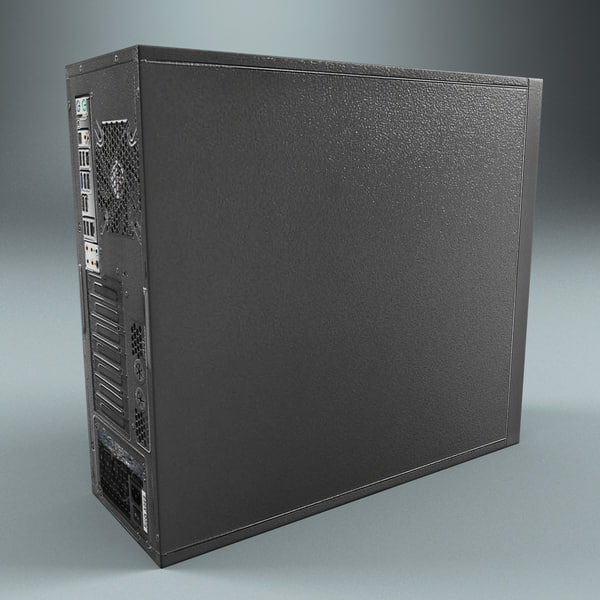 3d model of pc computer monitor