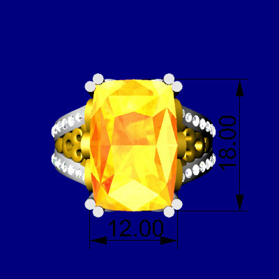 3d jewelry design model