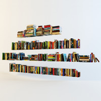 max bookshelf modeled