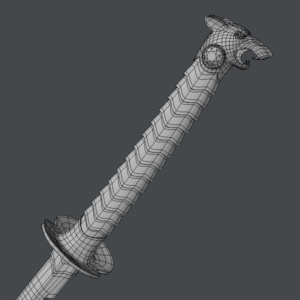 max fantasy sword rat head