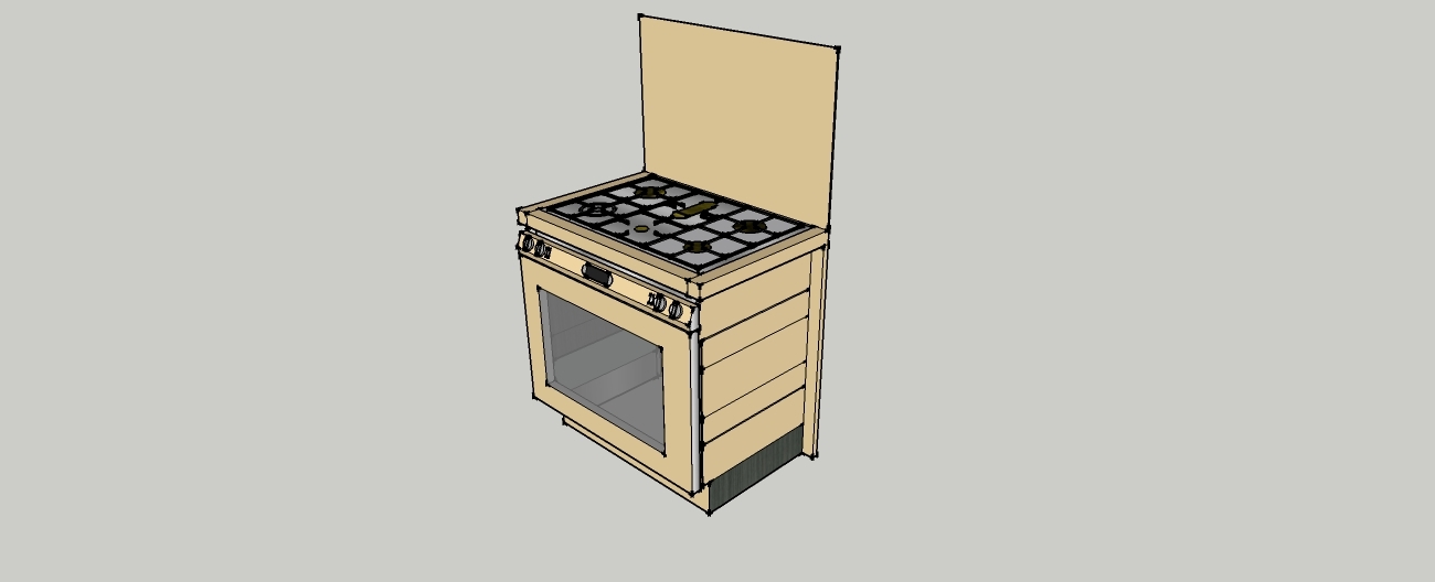 cooker 3d model