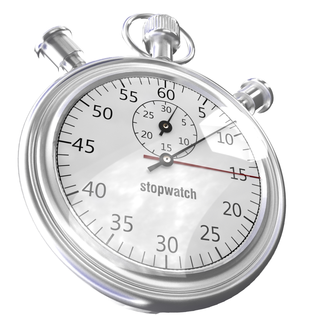 3d stopwatch model
