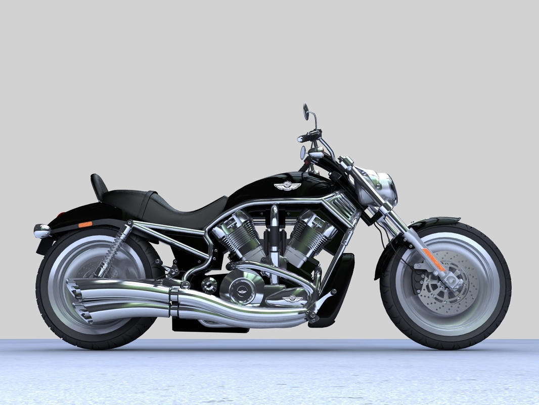 3ds max harley davidson