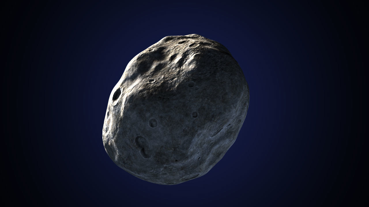 asteroid 3d model