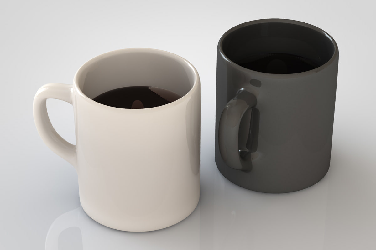 3d coffee mug model