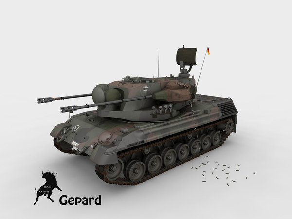 Gepard Model 3D - TurboSquid 719850