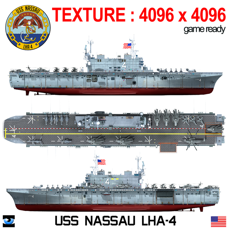 3d model s nassau lha-4