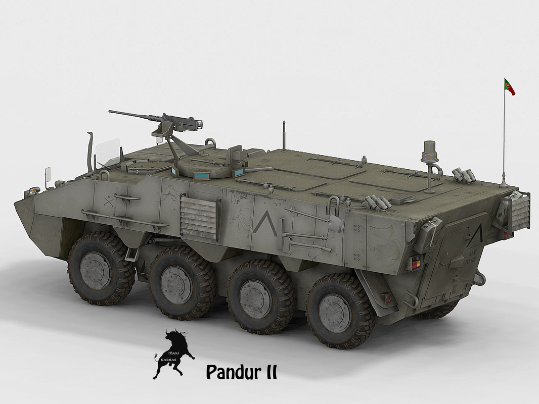 3d model pandur