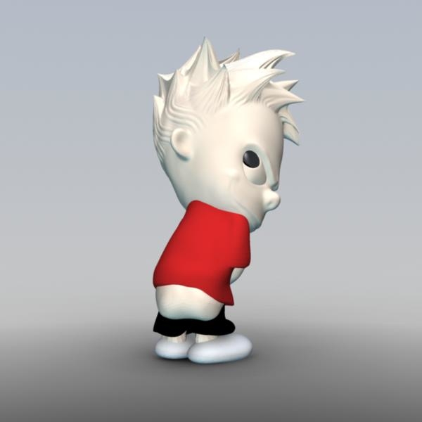 Calvin Peeing Modelo 3D - TurboSquid 700393