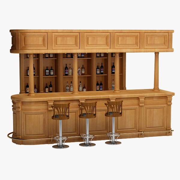 Bar Counter 3D Models for Download | TurboSquid