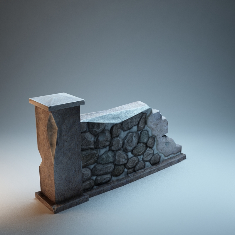3d wall model