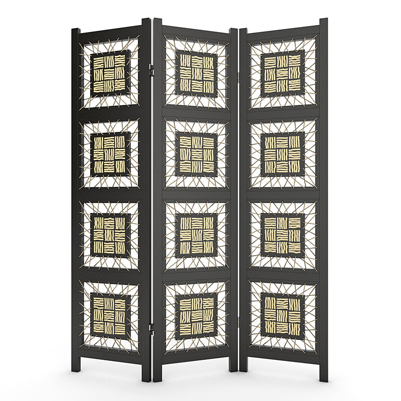 3d model room divider