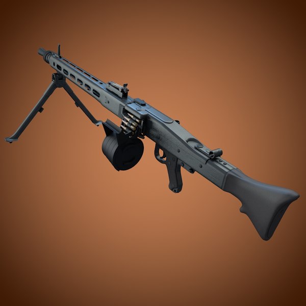 독일 MG3 7.62x51mm 기관총 3D 모델 - TurboSquid 721144