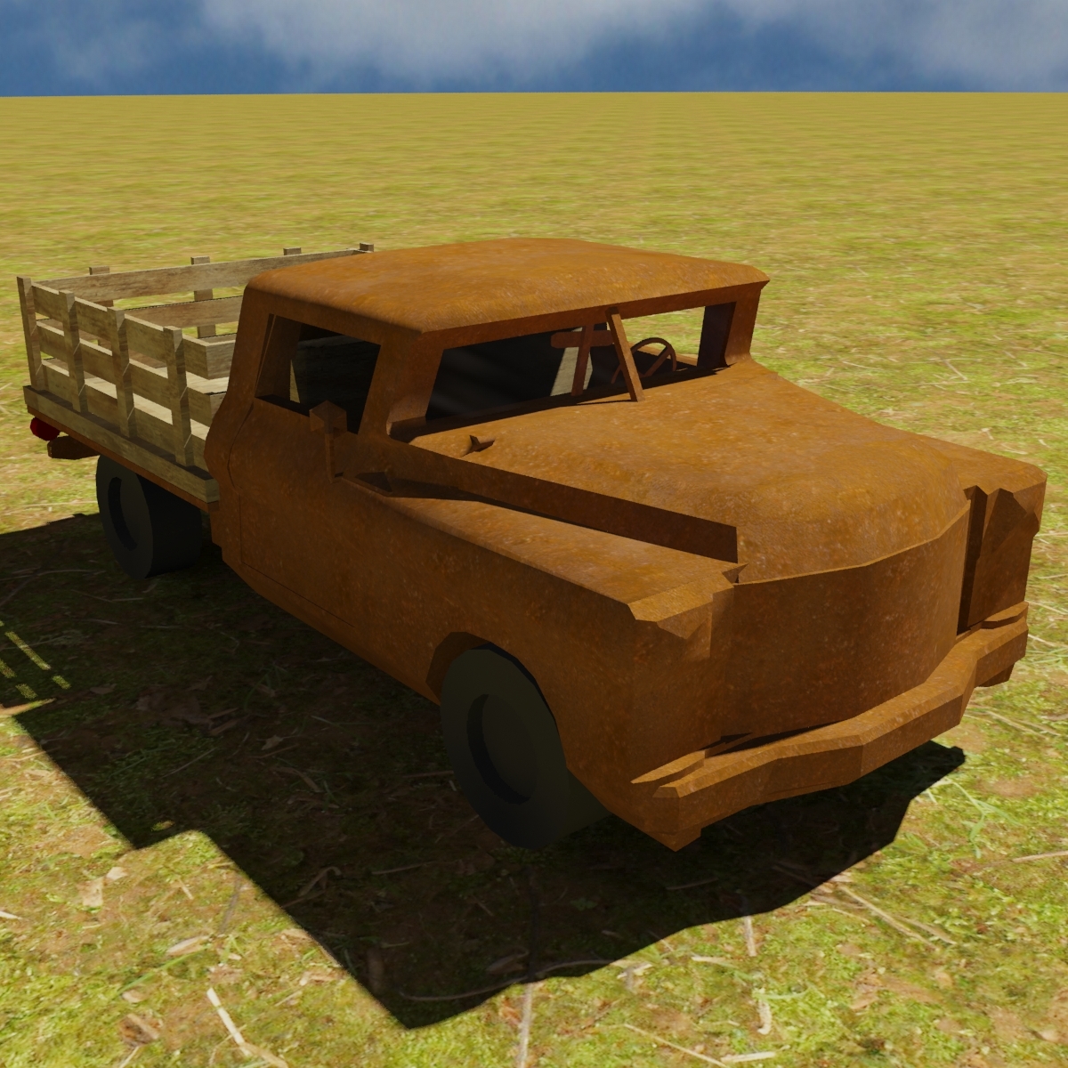old farm car truck