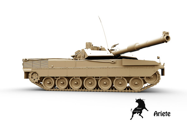 3ds max tank ariete