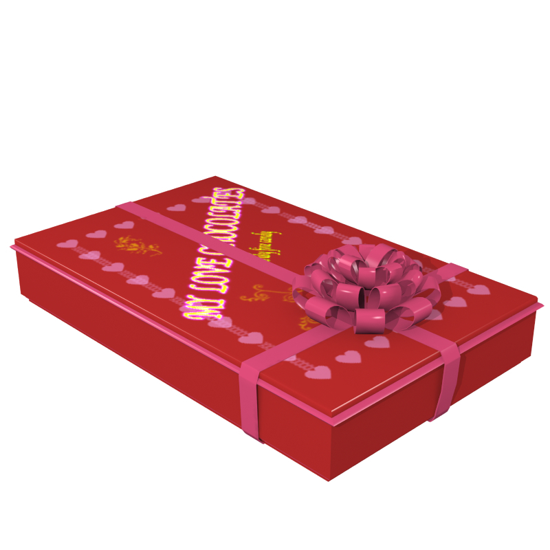 3d model candy box