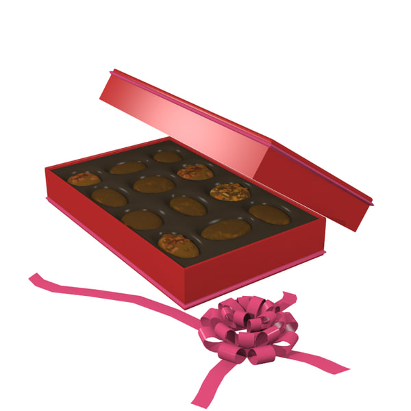 3d model candy box