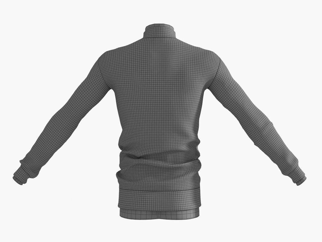 realistic knitted sweater 3d 3ds